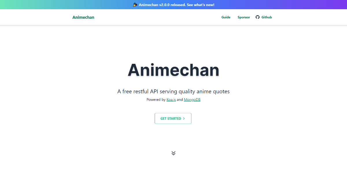 Animechan – Anime Quotes & Information API for Developers & Fans